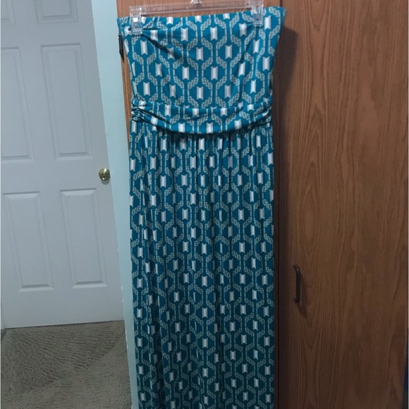 Fantastic Fawn | Dresses | Fantastic Fawn Strapless Blue Dress | Poshmark